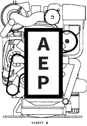 Genie 114277 Safety Label Belt Routing Dsg | Aerial Lift Decals