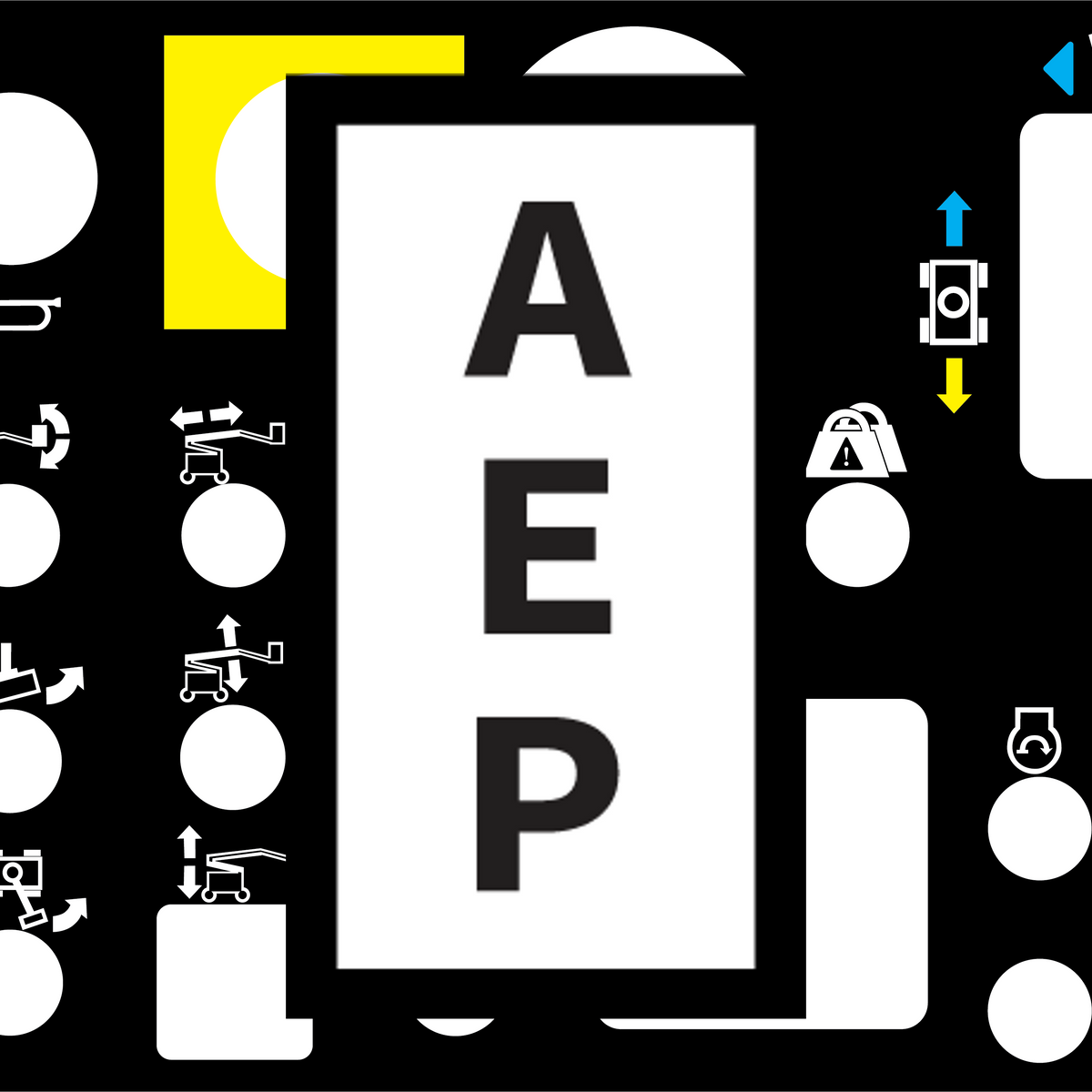 Genie 72093 Platform Control Panel | Aerial Lift Decals