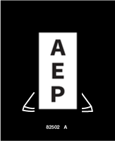 Genie 82502 Safety Label Led Readout | Aerial Lift Decals