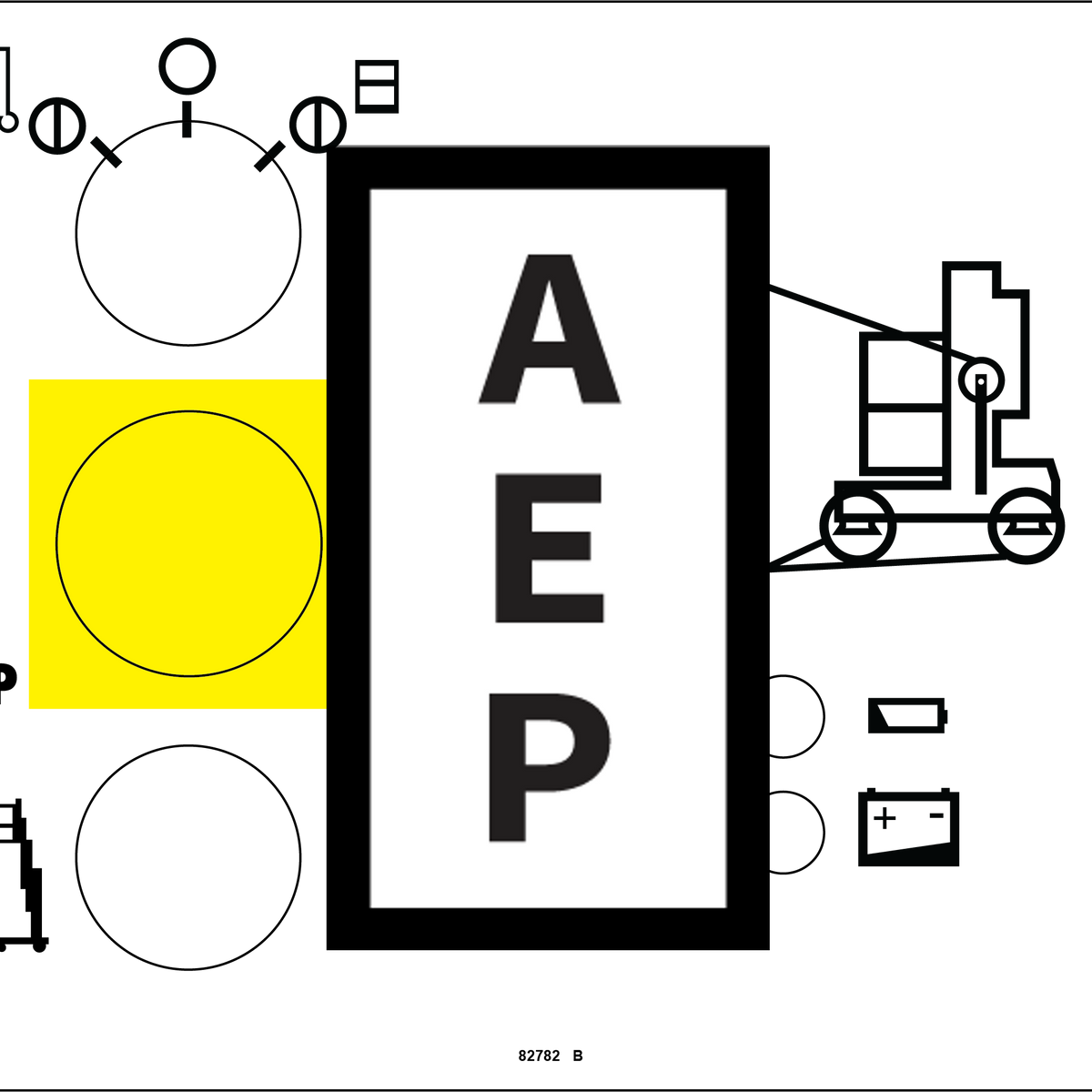 Genie 82782 Interlock Display-Iwp | Aerial Lift Decals