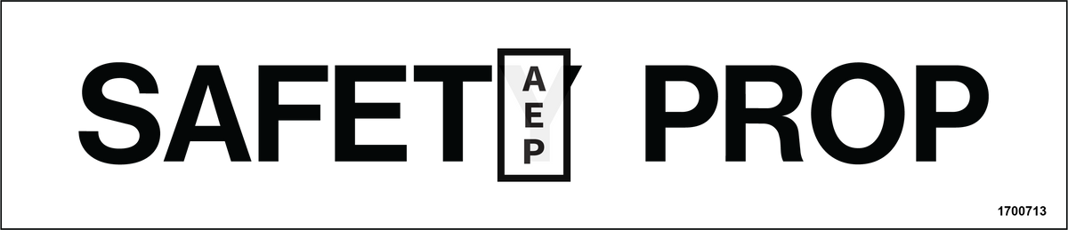 JLG 1700713 Decal Safety Props | Aerial Safety Labels