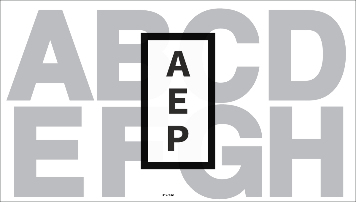 JLG 4107442 Decal Boom Extend Letters | Aerial Safety Labels