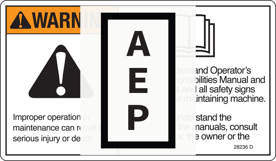 Decals & Labels for Genie Aerial Lifts | Aerial Replacement Parts