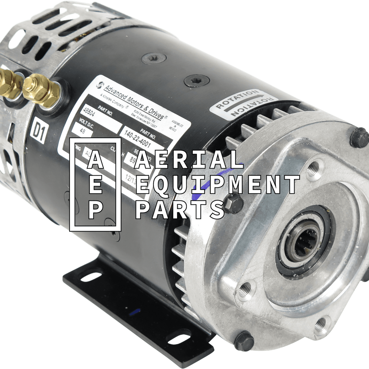 Genie Aerial Lift 48504 Motor Online | Aerial Equipment Parts