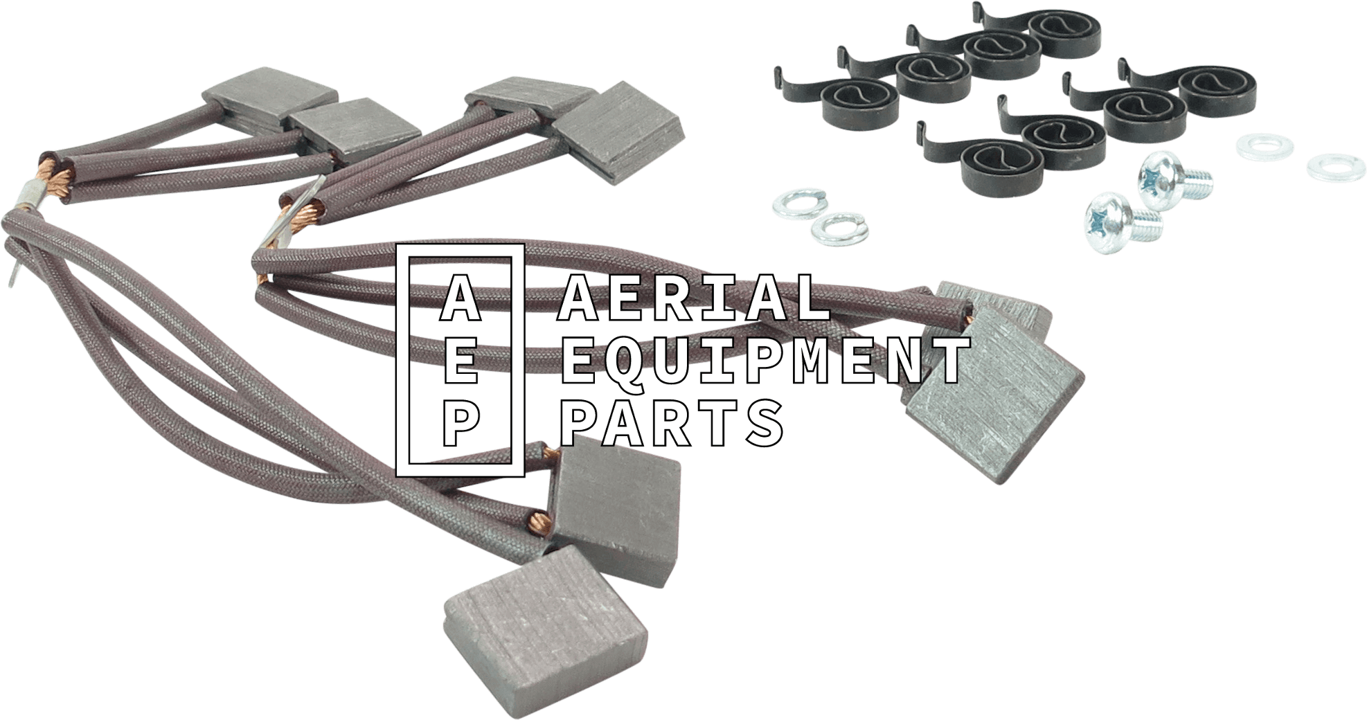 JLG 7016781 Brush Set, With Springs | Aerial Equipment Parts