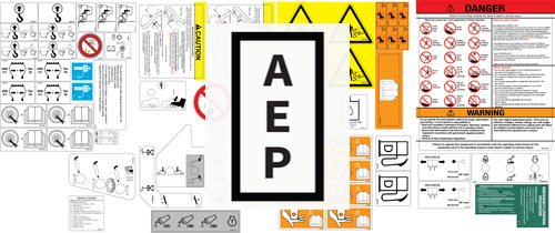 Skyjack Decal Kit, Safety 129971 | Aerial Equipment Parts